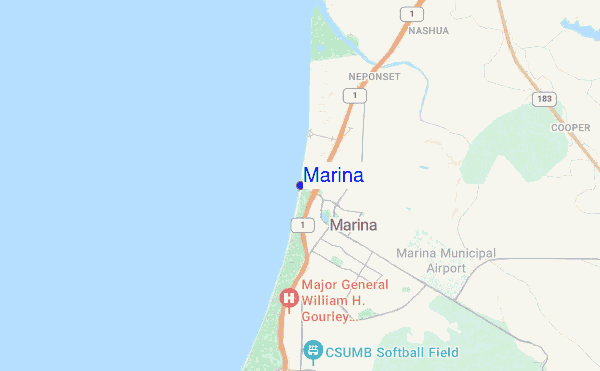 Marina 48 hour detailed Surf Forecast