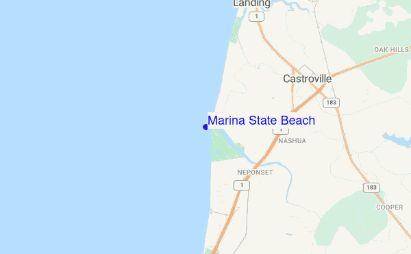 Marina State Beach Surf Forecast and Surf Report