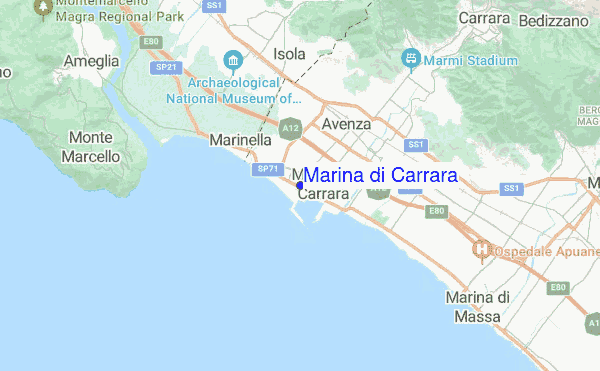 Marina di Carrara Surf Forecast and Surf Reports (West Coast, Italy)