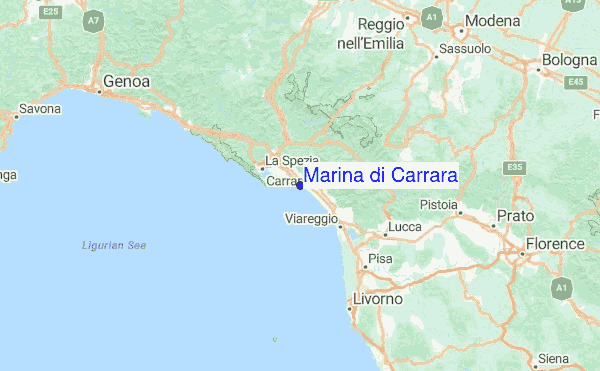 Marina di Carrara Surf Forecast and Surf Reports (West Coast, Italy)