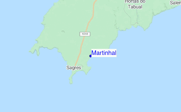 Martinhal 48 hour detailed Surf Forecast