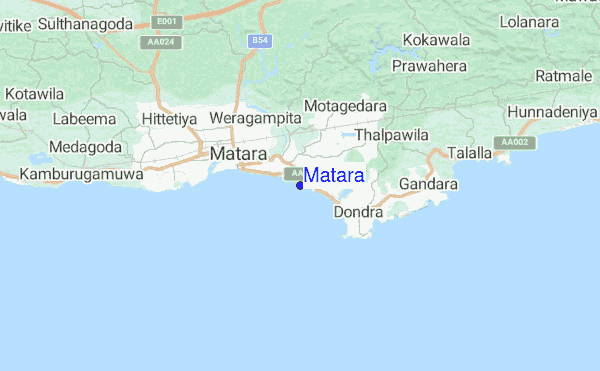 Matara Surf Forecast and Surf Reports (West, Sri Lanka)