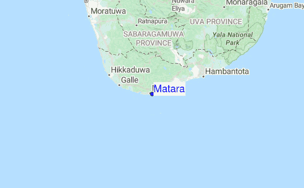 Matara Surf Forecast and Surf Reports (West, Sri Lanka)