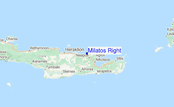 Milatos Right Surf Forecast and Surf Reports (Crete, Greece)