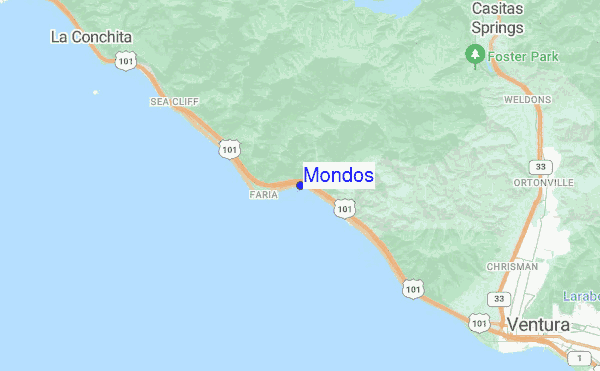 Mondos Surf Forecast and Surf Report