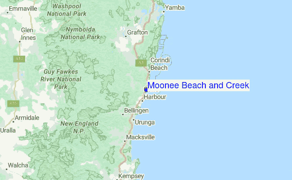 Moonee Beach and Creek Surf Forecast and Surf Reports (NSW - North ...