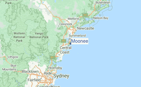 Moonee Surf Forecast and Surf Reports (NSW - Newcastle, Australia)