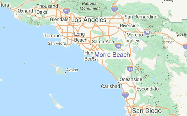 Morro Beach Surf Forecast and Surf Reports (CAL - Orange County, USA)