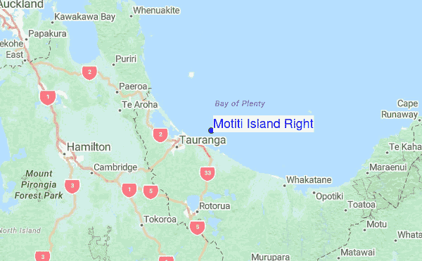 Motiti Island Right Surf Forecast and Surf Reports (Bay of Plenty, New ...