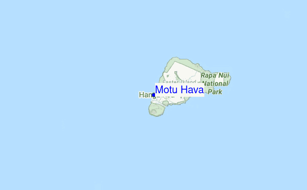 Motu Hava Surf Forecast and Surf Reports (Easter Island, Chile)