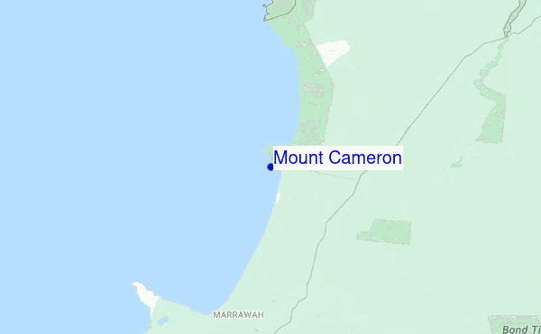 Mount Cameron Surf Forecast and Surf Report
