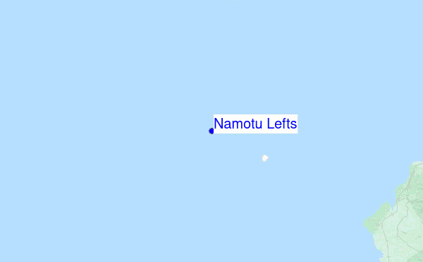 Namotu Lefts Surf Forecast and Surf Report