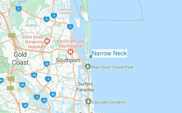 Narrow Neck 48 hour detailed Surf Forecast