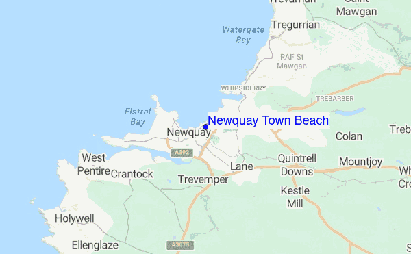 Newquay Town Beach Surf Forecast and Surf Reports (Cornwall (North), UK)