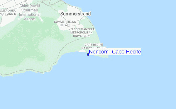 Noncom (Cape Recife) 48 hour detailed Surf Forecast