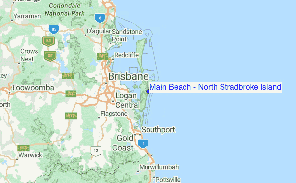 Main Beach - North Stradbroke Island Surf Forecast and Surf Reports ...