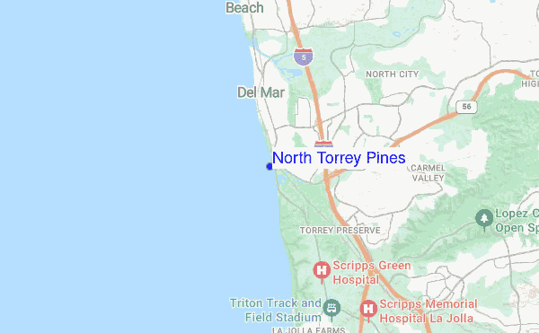 North Torrey Pines 48 hour detailed Surf Forecast