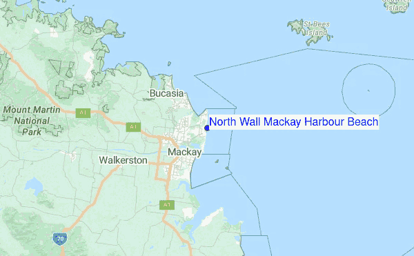 North Wall Mackay Harbour Beach Surf Forecast and Surf Reports (QLD ...
