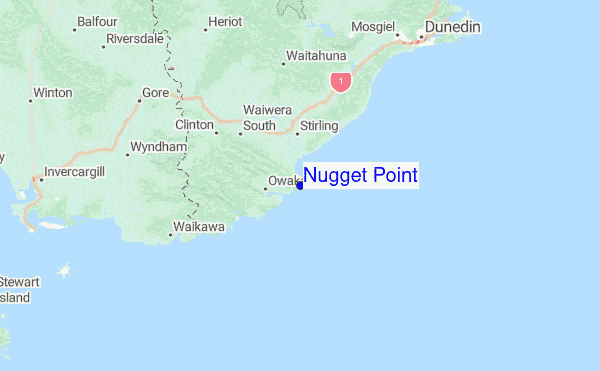 Nugget Point Surf Forecast and Surf Reports (Catlins, New Zealand)