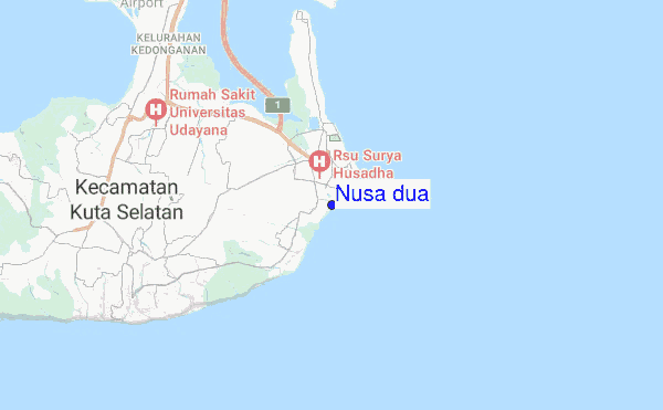 Nusa dua Surf Forecast and Surf Report