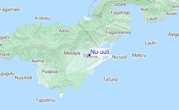 Nu'uuli Surf Forecast and Surf Report