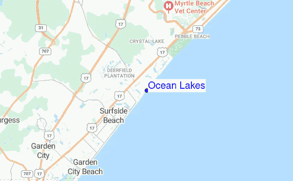 Ocean Lakes Surf Forecast and Surf Report