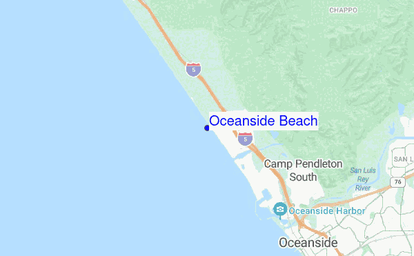 Oceanside Beach Surf Forecast and Surf Report