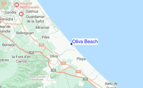 Oliva Beach Surf Forecast and Surf Reports (Valencia, Spain)