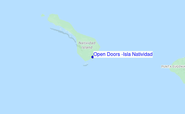 Open Doors (Isla Natividad) Surf Forecast and Surf Report
