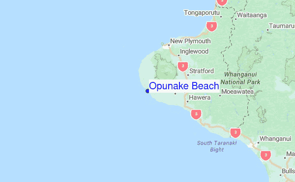 Opunake Beach Surf Forecast and Surf Reports (Taranaki, New Zealand)