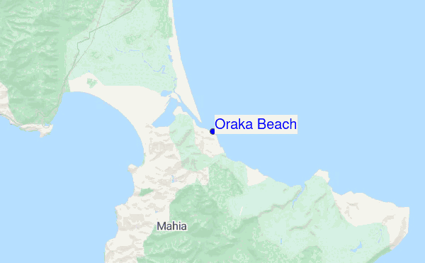 Oraka Beach Surf Forecast and Surf Report