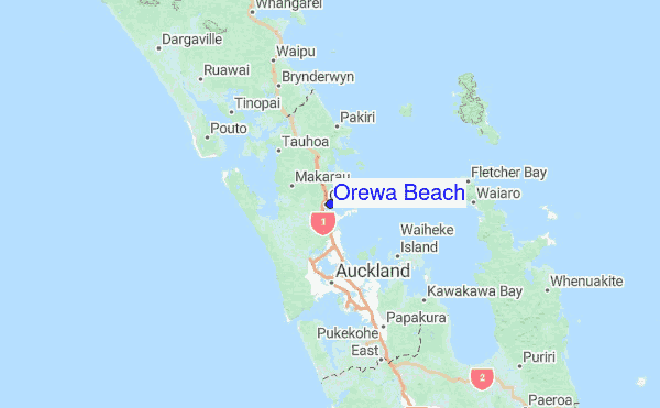 Orewa Beach Surf Forecast and Surf Reports (Auckland, New Zealand)
