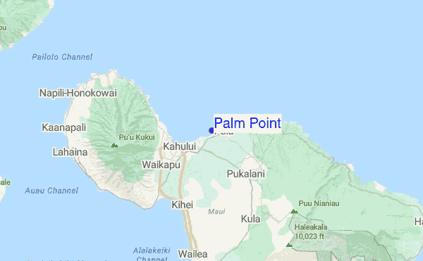 Palm Point Surf Forecast and Surf Reports (HAW - Maui, USA)