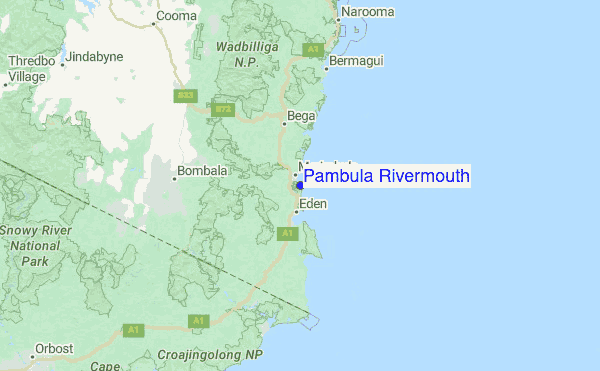Pambula Rivermouth Surf Forecast and Surf Reports (NSW - Far South ...