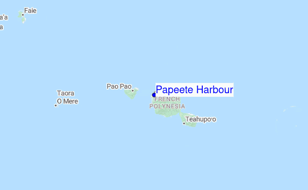 Papeete Map