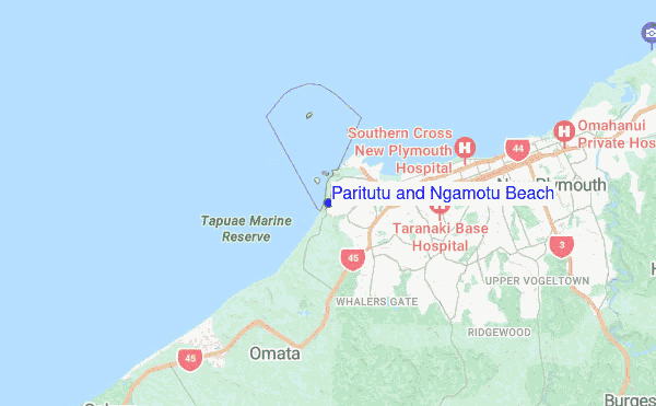 Paritutu and Ngamotu Beach Surf Forecast and Surf Report