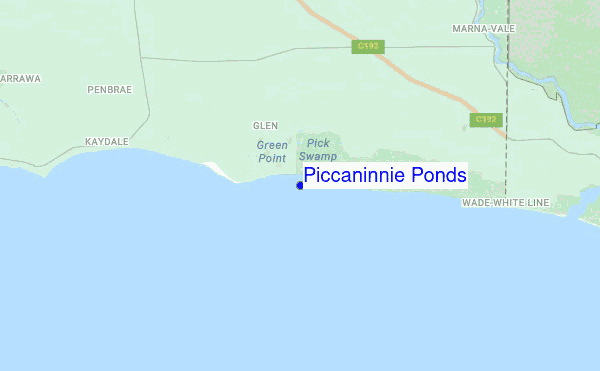 Piccaninnie Ponds Surf Forecast and Surf Report