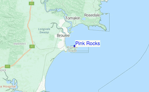 Pink Rocks 48 hour detailed Surf Forecast