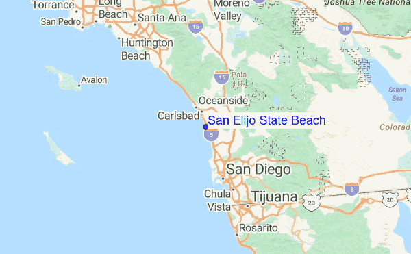 San Elijo State Beach Surf Forecast and Surf Reports (CAL - San Diego ...