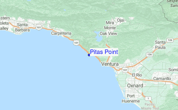 Pitas Point Surf Forecast and Surf Reports (CAL - Ventura, USA)
