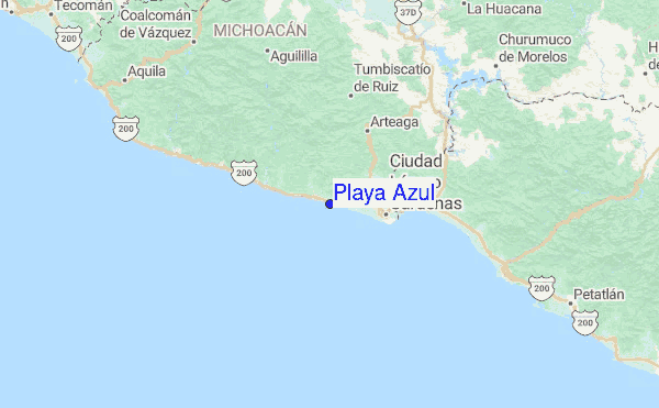 Playa Azul Surf Forecast and Surf Reports (Michoacan, Mexico)