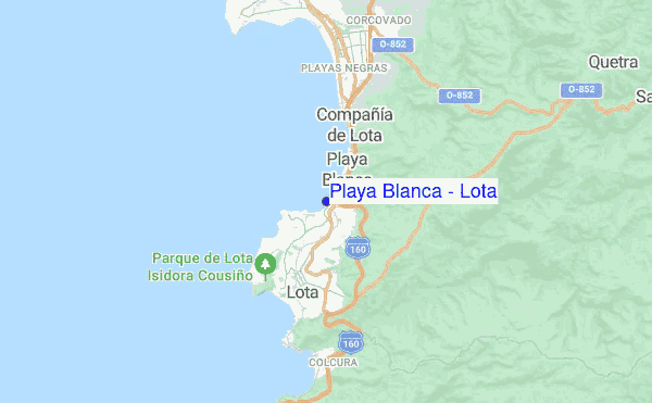 Playa Blanca - Lota Surf Forecast and Surf Report