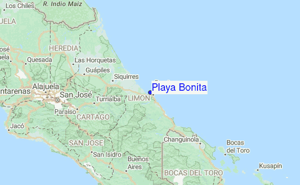 Playa Bonita Surf Forecast and Surf Reports (Limon, Costa Rica)