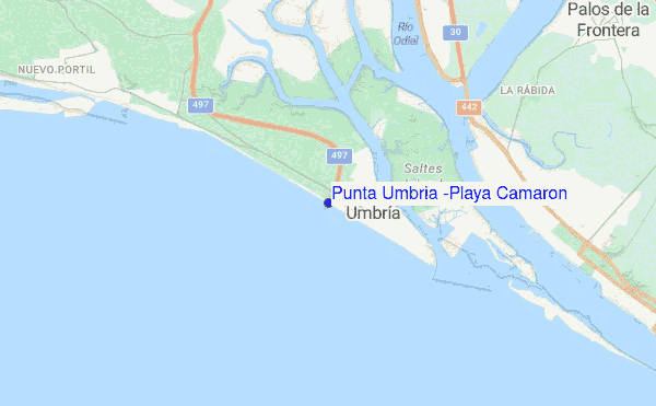 Punta Umbria (Playa Camarón) Surf Forecast and Surf Report