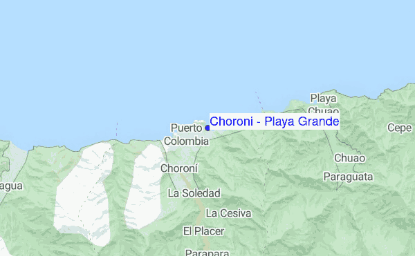 Choroni - Playa Grande Surf Forecast and Surf Report