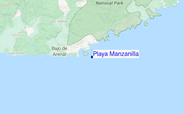 Playa Manzanilla Surf Forecast and Surf Report