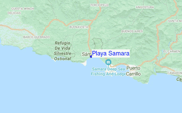 Playa Samara Surf Forecast and Surf Report