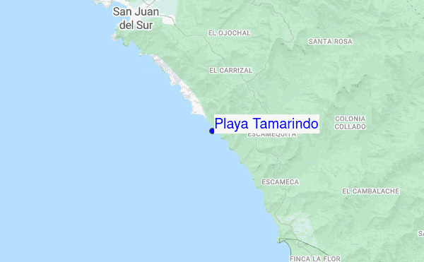 Playa Tamarindo 48 hour detailed Surf Forecast
