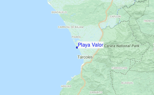 Playa Valor Surf Forecast and Surf Report