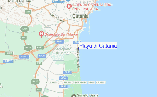 Playa di Catania Surf Forecast and Surf Report